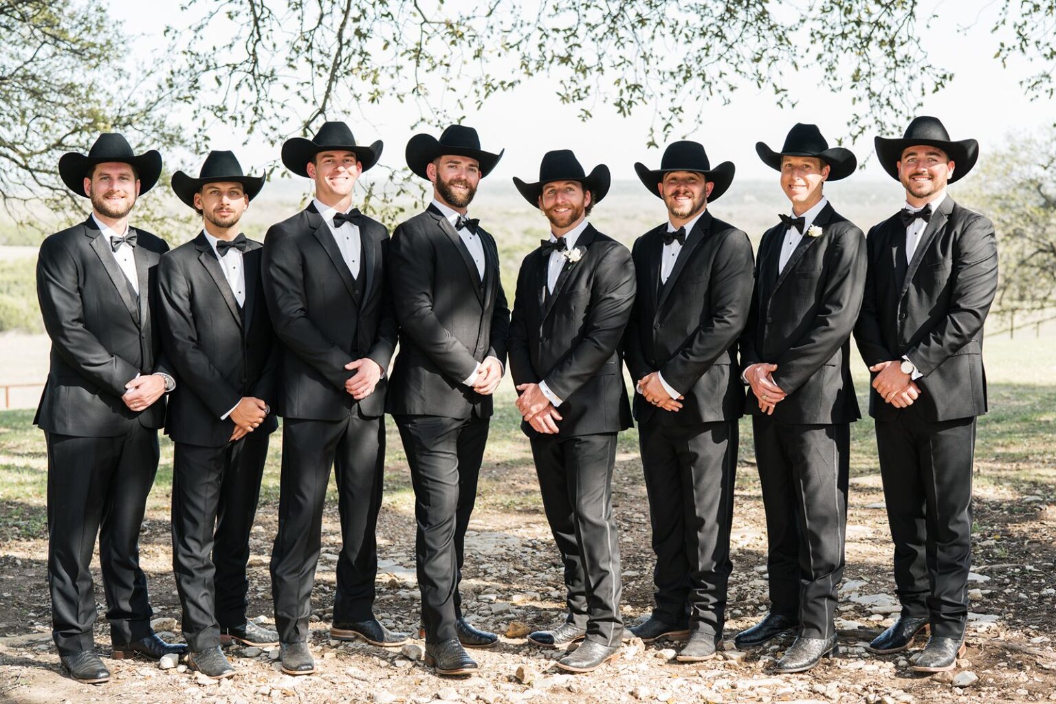 Chic Western-Style Ranch Wedding in Granbury, TX | Diamond A Ranch